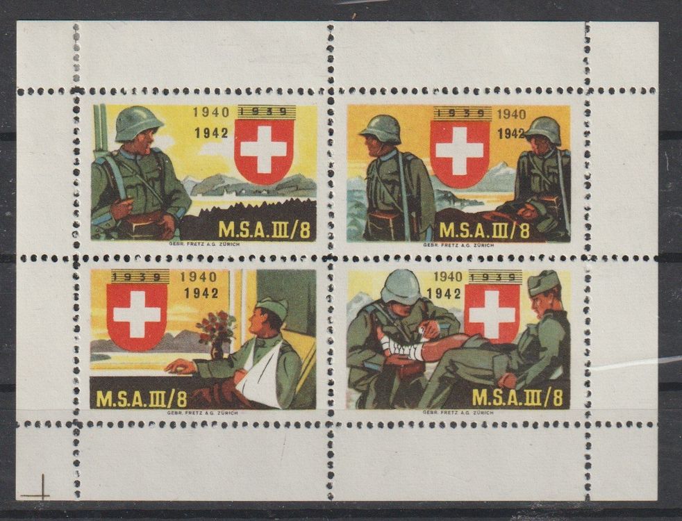 SANITÄT MSA III/8, Wit 73a/3, Fr 100.-- (Neu (gemäss Beschreibung)) in ...