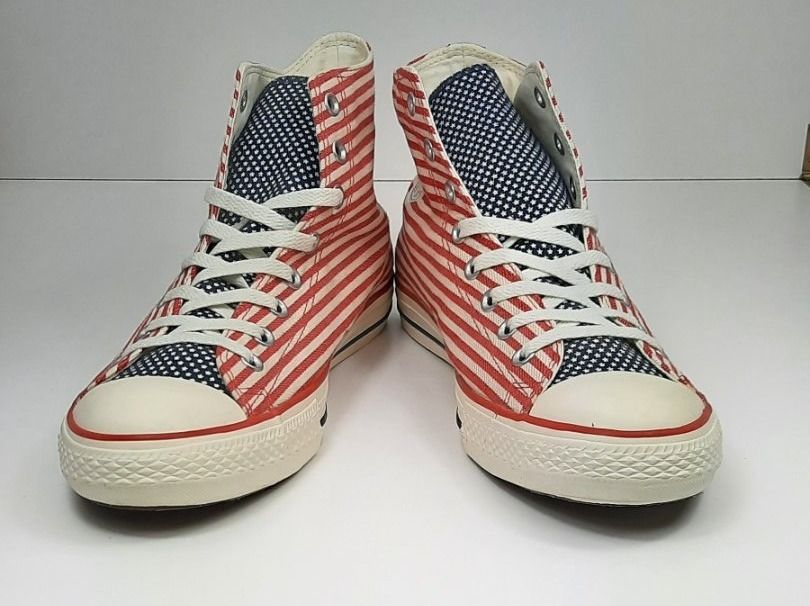 CONVERSE Chuck Taylor All-Star Hi Stars & Stripes Gr. 46.5 (Neu (gemäss ...