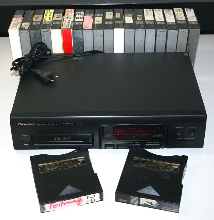Pioneer PD-M426 CD Player 6-fach CD-Wechsler inkl 20 Magazin | Kaufen ...