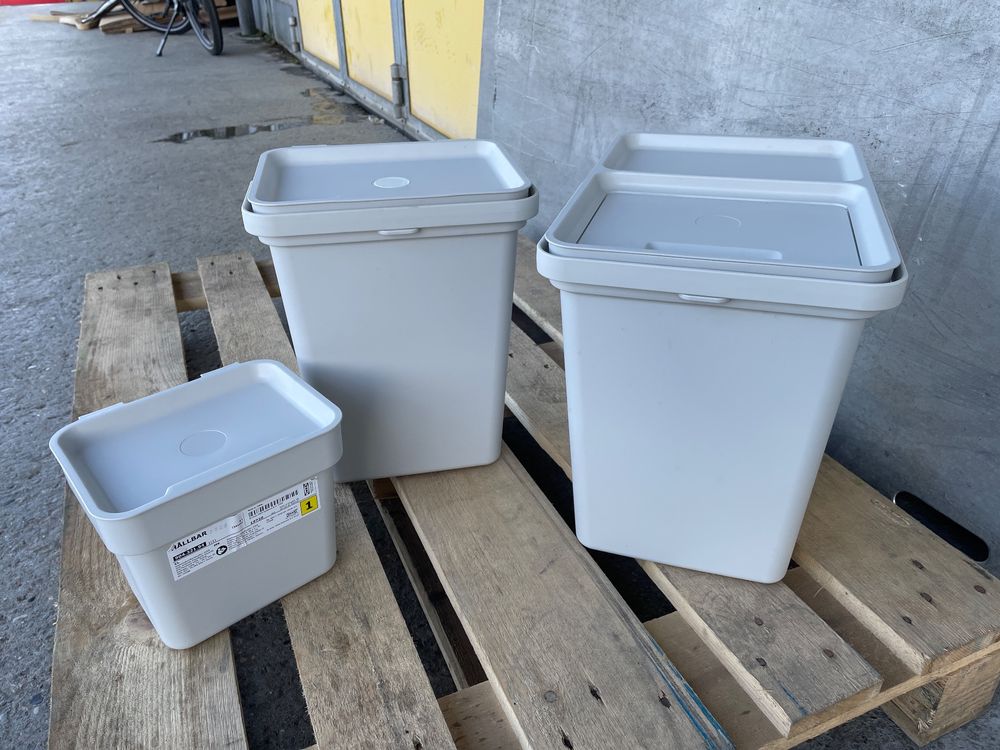 3 x verschiedene Ikea Abfall-Sammelboxen | Kaufen auf Ricardo