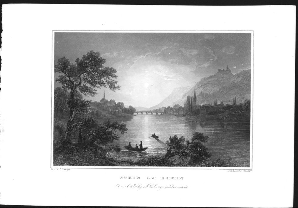 Stein am Rhein Stahlstich von Lange (Gebraucht) in Rafz für CHF 27 – mit Lieferung auf Ricardo ...