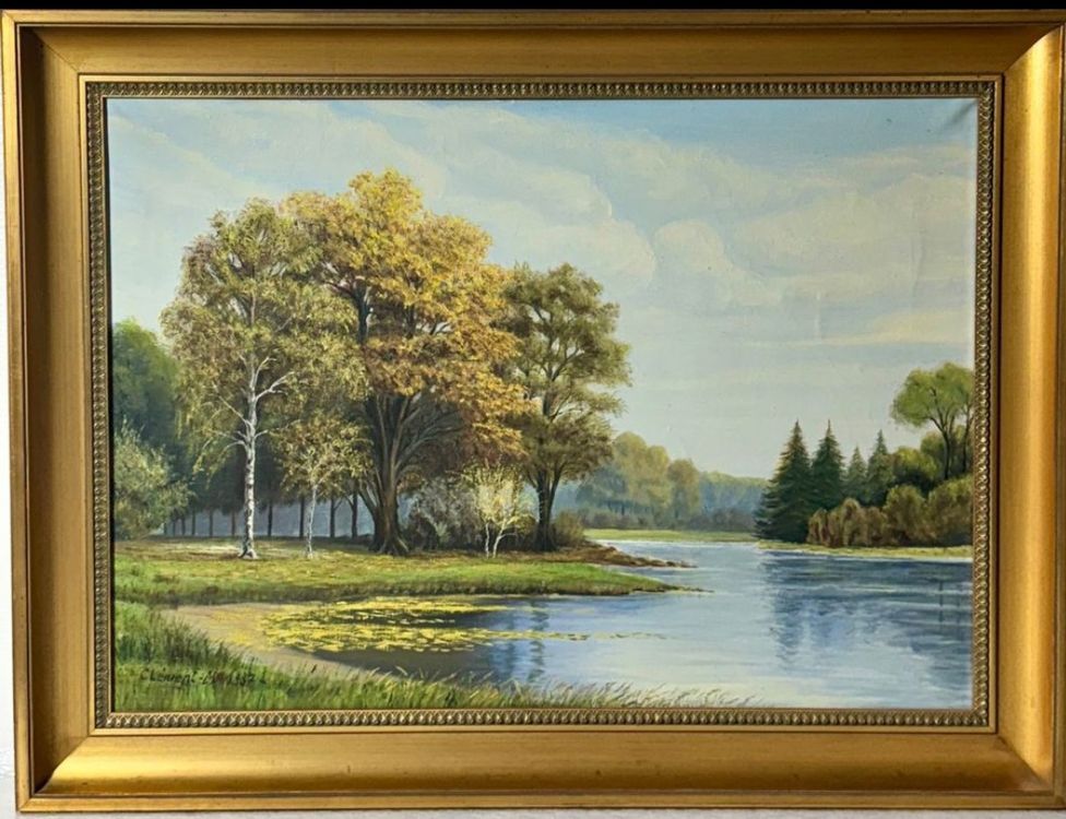 Grosses Gemälde von MAX CLÉMENT 1912 - 1995 | Kaufen auf Ricardo