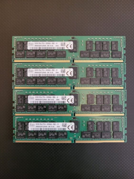 4 x 32GB DDR4 3200MHz ECC SK hynix (Gebraucht) in Grand-Lancy für CHF 135 – mit Lieferung auf ...