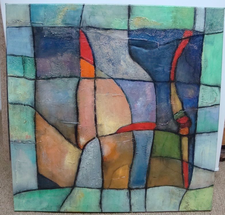 Acryl auf Leinwand 50 cm x 50 cm | Kaufen auf Ricardo