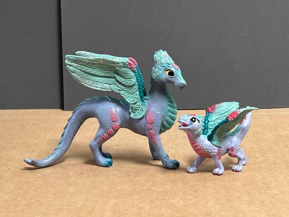 Schleich 70592 Blütendrache und Baby Drachen Bayala | Kaufen auf Ricardo