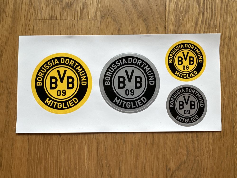BVB Borussia Dortmund - Mitglied Stickers | Kaufen auf Ricardo
