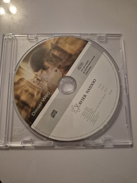 xavier naidoo dieser weg cd (Gebraucht) in Hergiswil NW für CHF 3 – mit ...