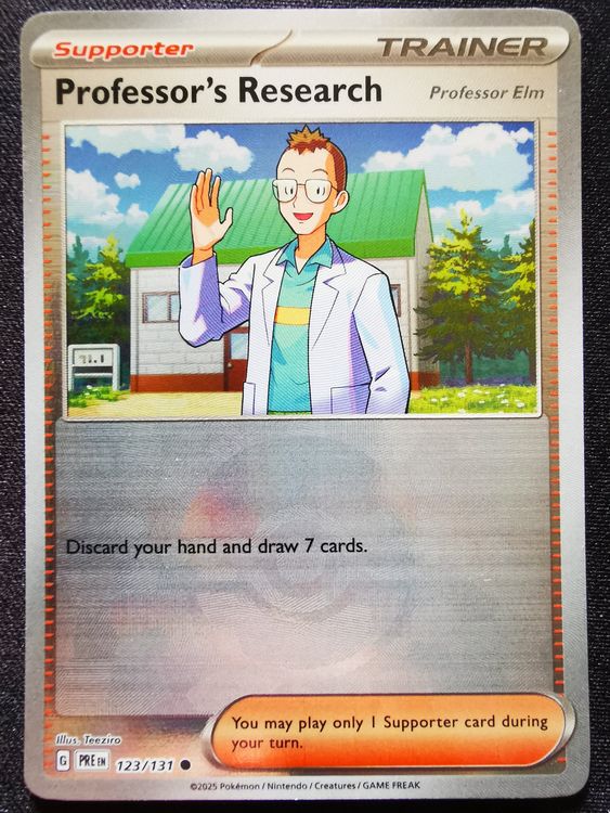 Pokémon Professor’s Research Pokeball Prismatic Evolutions (Neu (gemäss ...