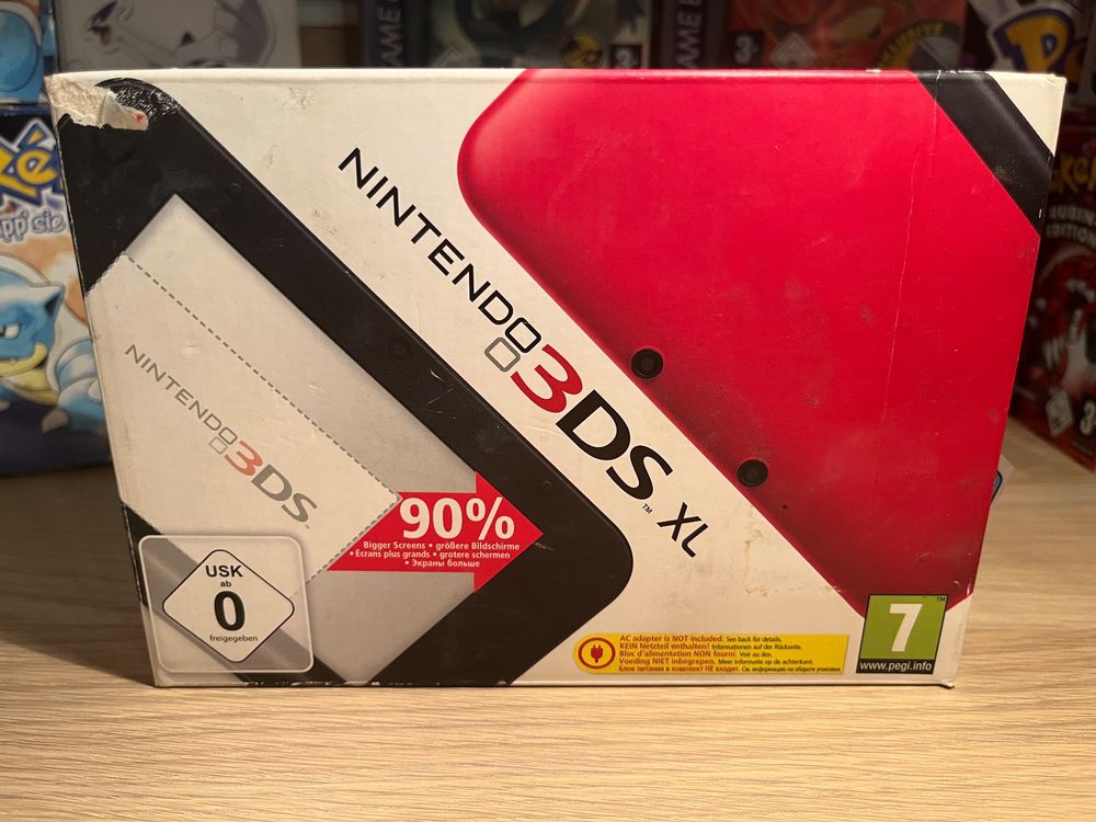 Nintendo 3DS XL Rot OVP CIB | Kaufen auf Ricardo