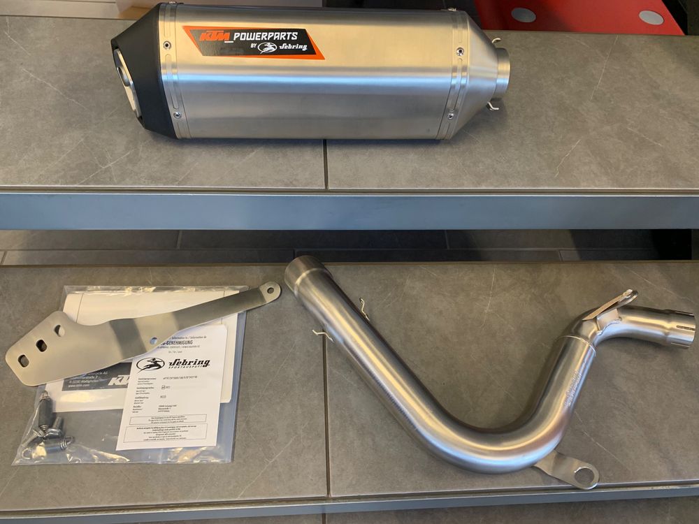 Auspuff KTM Sebring, NEU, für Duke 125 '11 - '16 (Neu (gemäss ...
