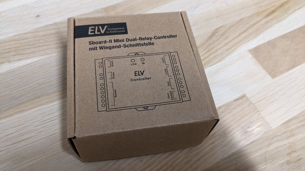 ELV Sboard-II Mini Dual-Relay-Controller mit Wiegand.... (Neu (gemäss ...