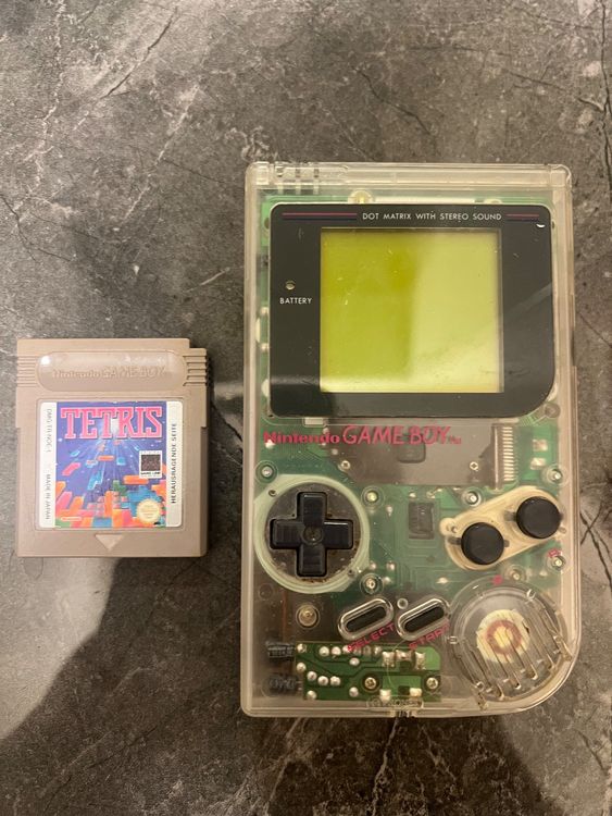 Nintendo Gameboy Classic Transparent Play it loud + Tetris | Kaufen auf ...