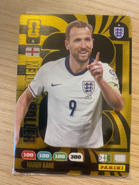 Panini FIFA World Cup 2026 Harry Kane Golden Baller (Neu (gemäss ...