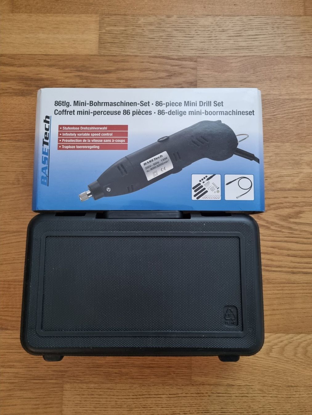 Mini Bohrmaschinen-Set BASETech (Neu (gemäss Beschreibung)) in ...