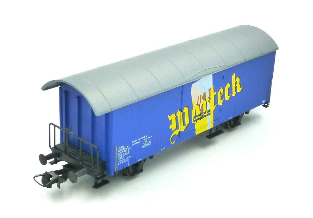 Neuwertiger Kühlwagen «Warteck» SBB H0 DC AKU 1060B (Neu (gemäss ...