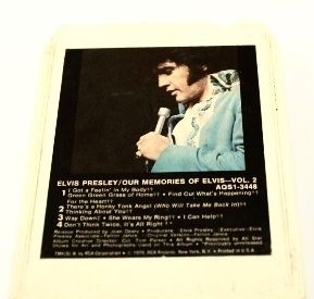Rare Elvis 8 Spur / 8 Track Kassette in guten Zustand (Gebraucht) in ...