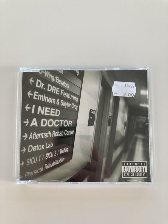 Dr. Dre - I Need A Doctor (CD Single) Rarität! (Neu (gemäss ...