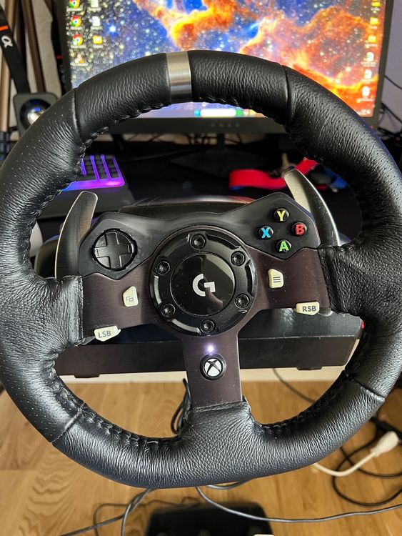 LOGITECH G920 Driving Force Lenkrad & Pedale (Schwarz) | Acheter sur ...