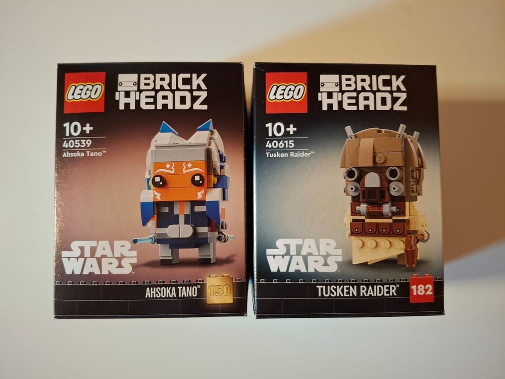 Lego Brickheadz Star Wars - Ahsoka Tano und Tusken Raider (Neu und ...