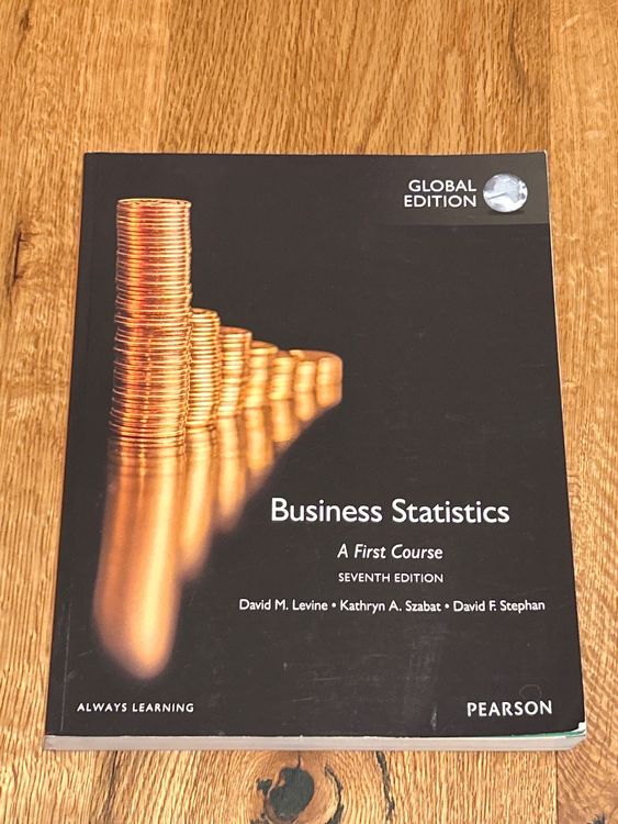 Business Statistics: A First Course, Global Edition | Kaufen auf Ricardo