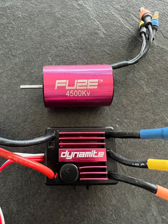 Dynamite Mini 4500kV Brushless-Motor m. Regler | Kaufen auf Ricardo