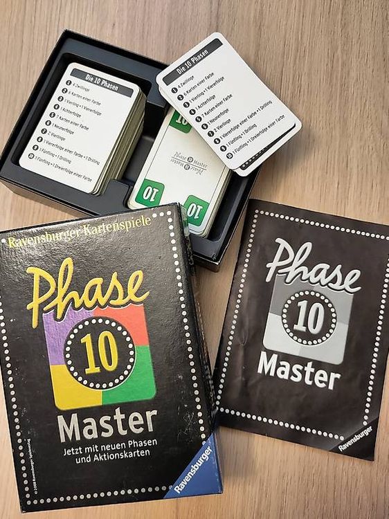 Phase 10 Master *Seltene Ravensburger Edition* (Gebraucht) in ...
