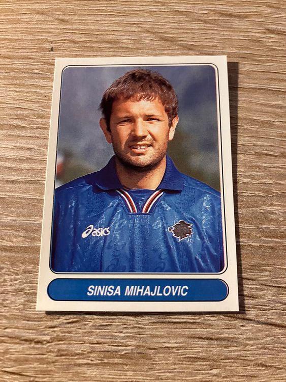 Panini European Football Stars 1997 Mihajlovic Sticker (Neu (gemäss ...