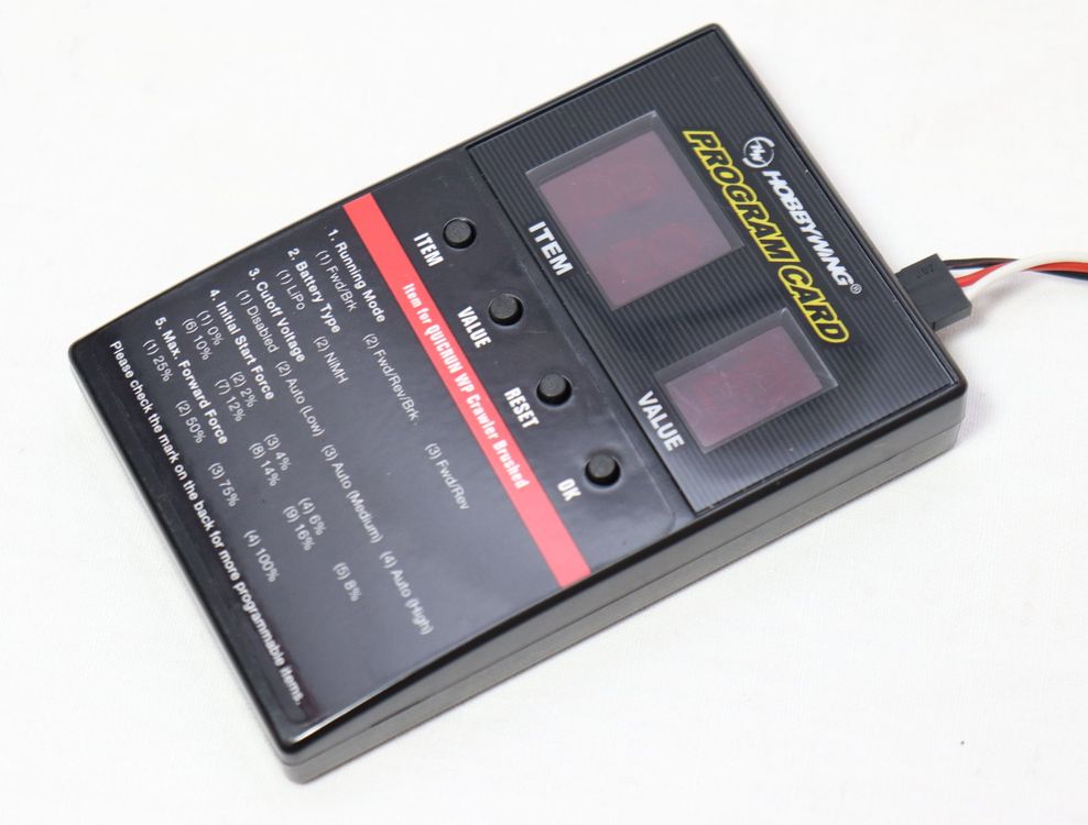 Hobbywing LED Program Box Programmierkarte für Regler (D'occasion) à ...