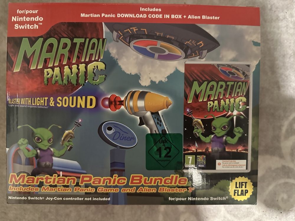 Martian Panic Bundle Switch + Nintendo Switch OVP (Neu (gemäss Beschreibung)) in Hägendorf für ...