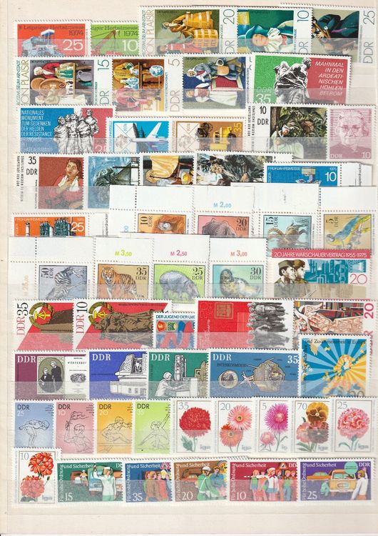 38/LOT DDR AB 1975 ** (Neu (gemäss Beschreibung)) in Hirschthal für CHF 1 – mit Lieferung auf ...