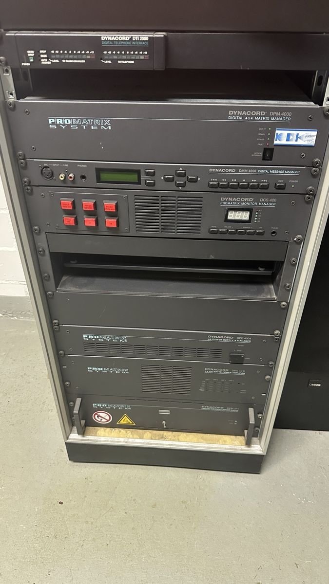Dynacord DTI 2000, DPM 4000, DMM 4000, DCS 400 System (Gebraucht) in ...