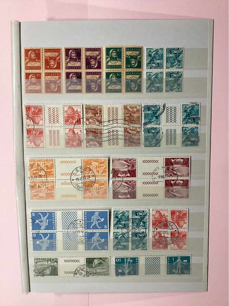🇨🇭Briefmarken ab Uralt**\*\gestempelt (Neu (gemäss Beschreibung)) in ...