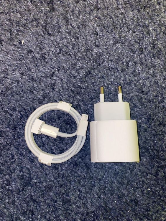 20W USB‑C Power Adapter (+Lightning Kab) (Neu und originalverpackt) in ...