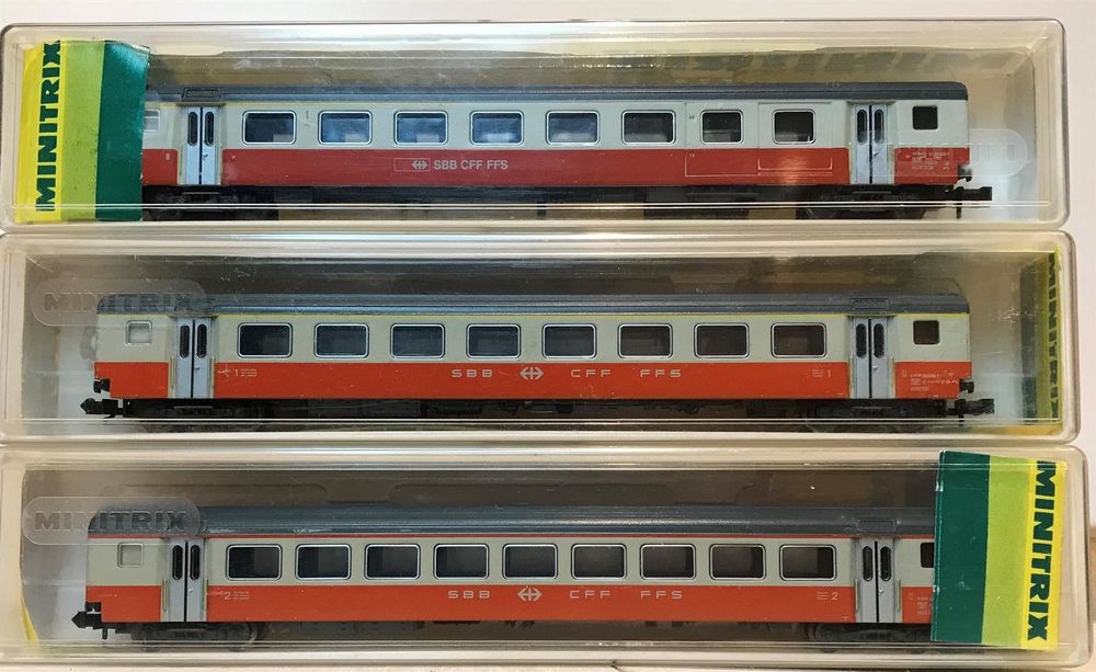 3x SBB orange/steingrau - Swiss-Express (Gebraucht) in Männedorf für ...