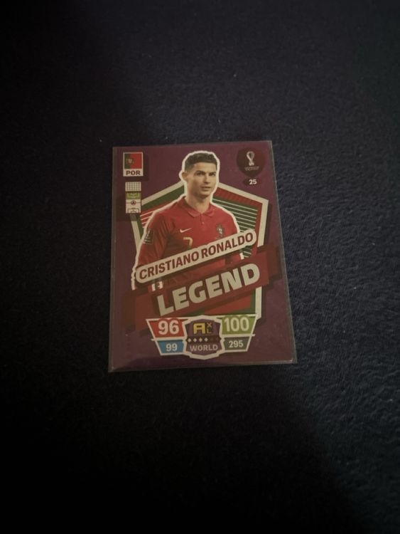 Cristiano Ronaldo World Cup Legend Card Adrenalyn | Kaufen auf Ricardo