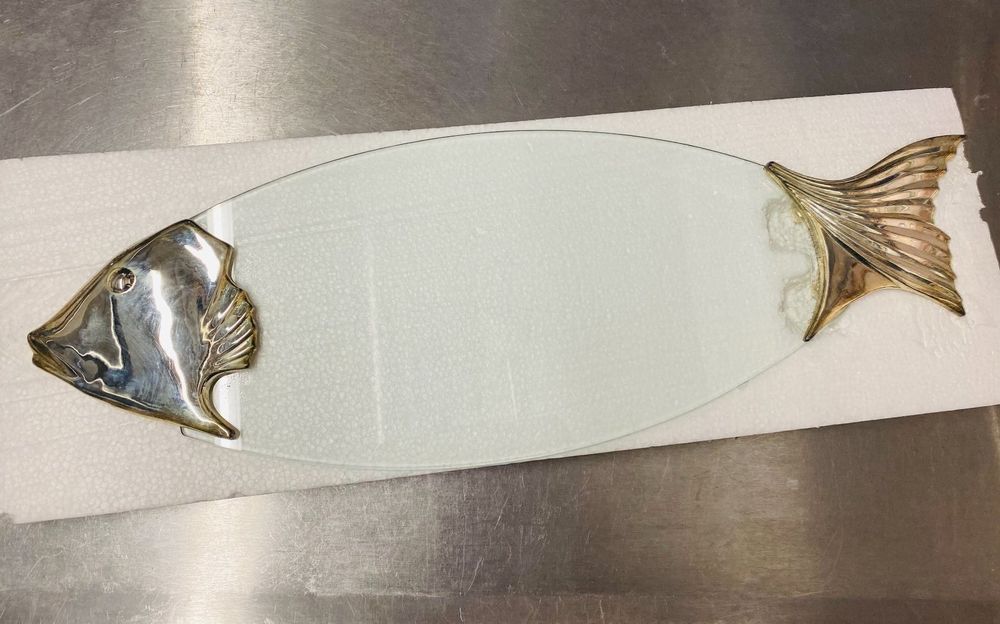 SILEA France Salmon Plate Lachs Salmone regalo catering (Gebraucht) in ...