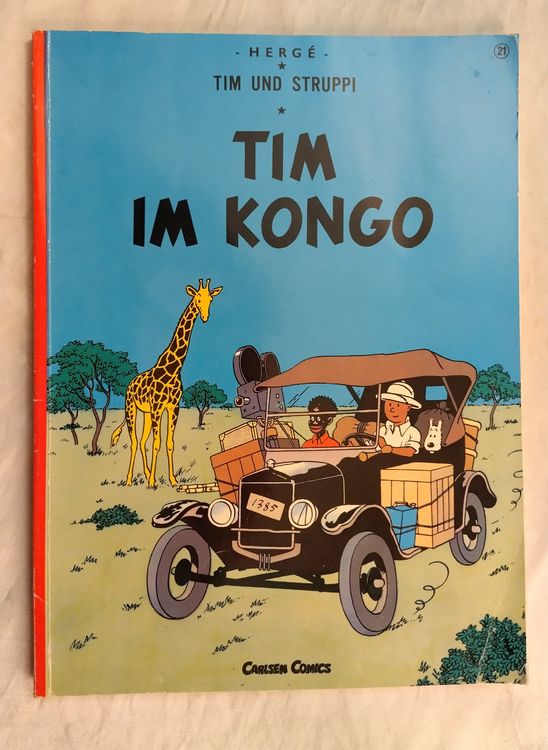 Tim und Struppi - Tim im Kongo ab Fr. 1.- / 12. Auflage 1985 (Defekt ...