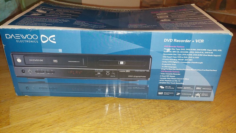 Daewoo DVD+VHS Recorder DRV 6815S Neu (Neu und originalverpackt) in ...