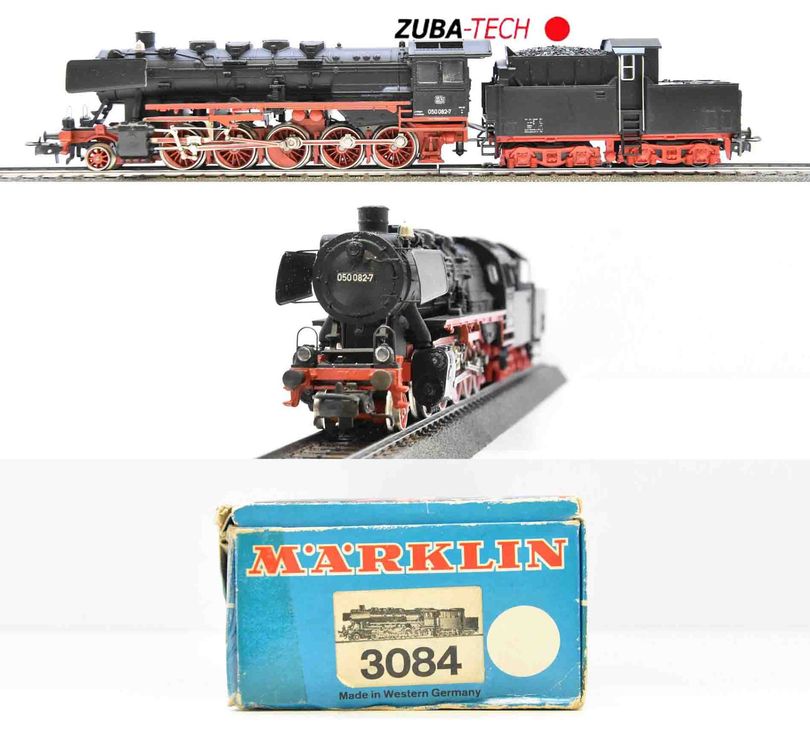 Märklin 3084 Dampflok BR 50 DB H0 GS Digital mit OVP (Gebraucht) in St ...