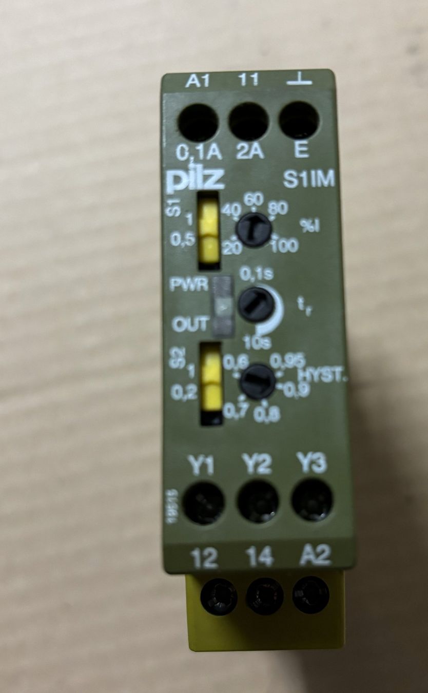 Pilz S1IM 24VDC IM 0.01-15 A Stromüberwachungsrelais (Gebraucht) in ...