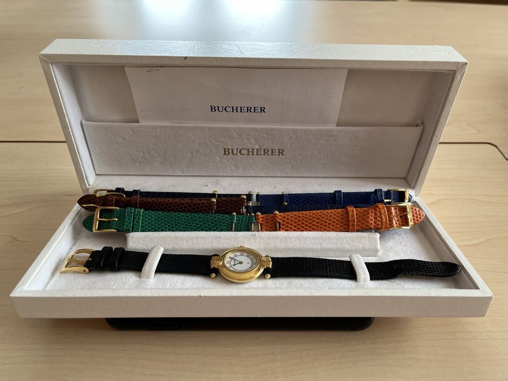Bucherer Damen und mit Wechselbändern (Gebraucht) in Arosa für CHF 112 ...