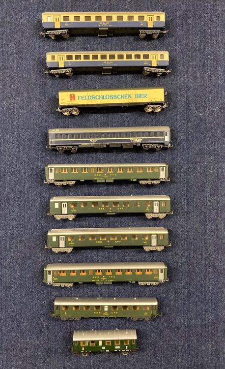 Eisenbahn 10 Personenwagen | Kaufen auf Ricardo