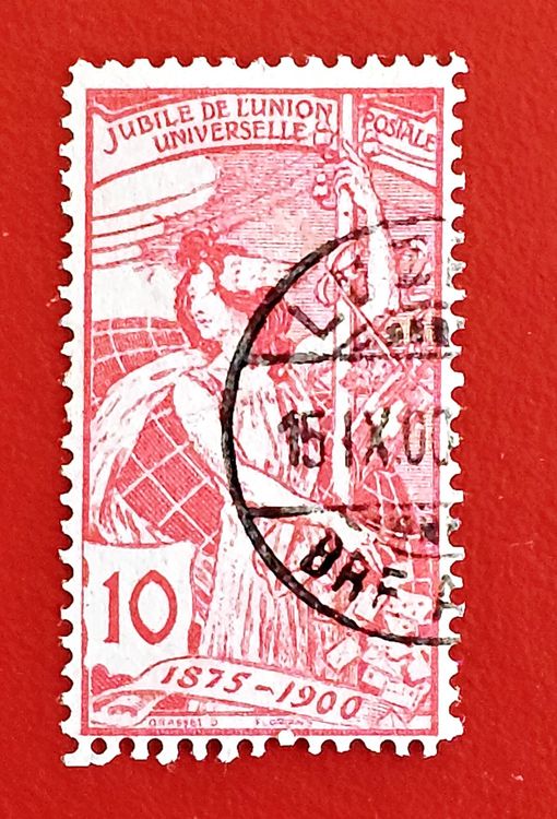 WELTPOSTVEREIN UPU 78A VOLLSTEMPEL LUZERN 1900 (Gebraucht) in Düdingen für CHF 1 – mit Lieferung ...
