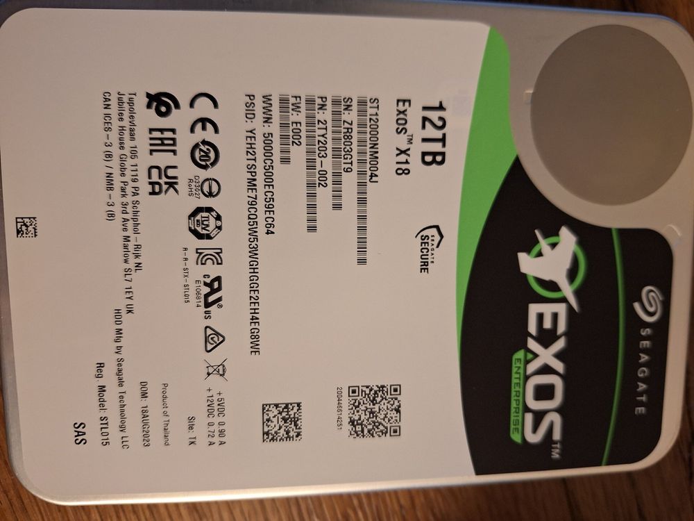 SAS Harddisk Festplatte (Neu (gemäss Beschreibung)) in Bad Ragaz für ...