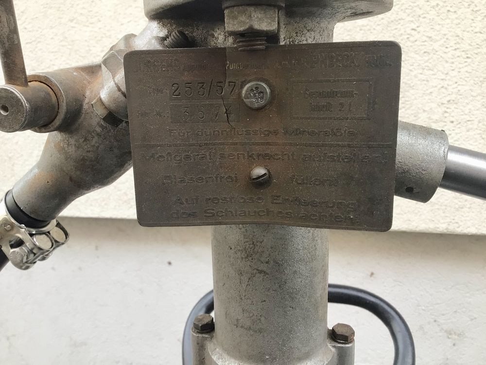 1960 Tanksäule Mischsäule Shell , Mofa Rixe Sachs 502 503 | Kaufen auf ...