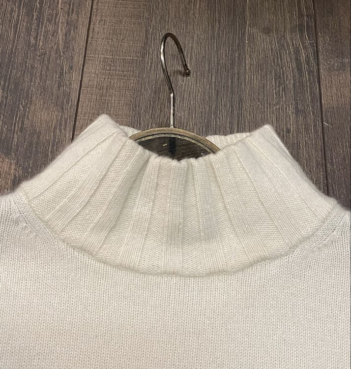 J Crew Luxuspullover Kaschmir offwhite S neu (Neu (gemäss Beschreibung ...