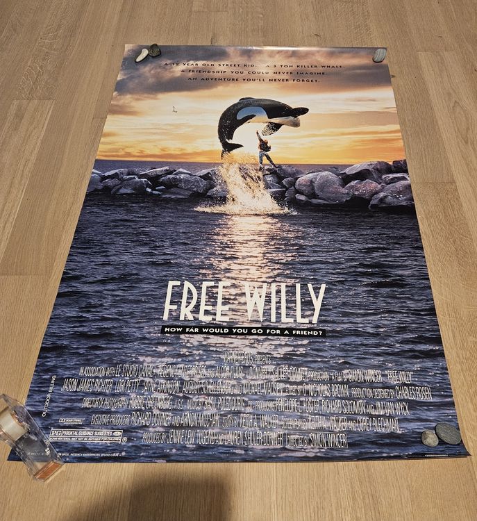 Free Willy Kinoplakat - Filmposter 90er Jahre (Gebraucht) in Wabern für CHF 5 – nur Abholung auf ...