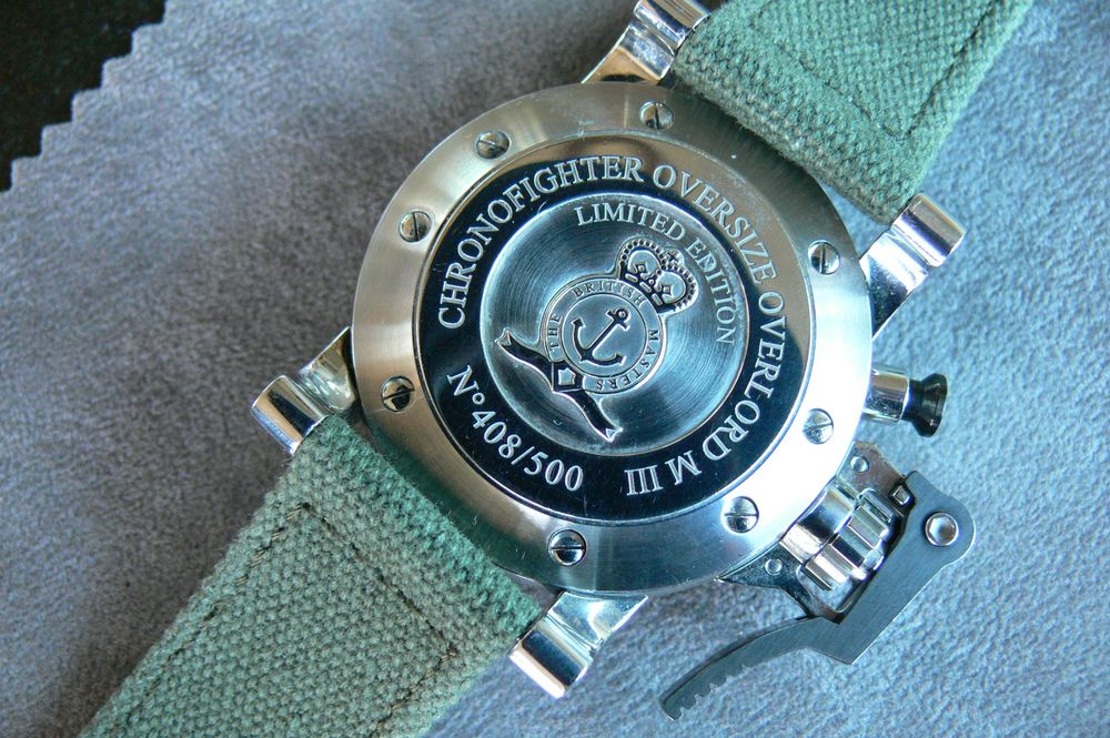 Graham Chronofighter overlord III Spitfire 47mm Automatic (Gebraucht ...