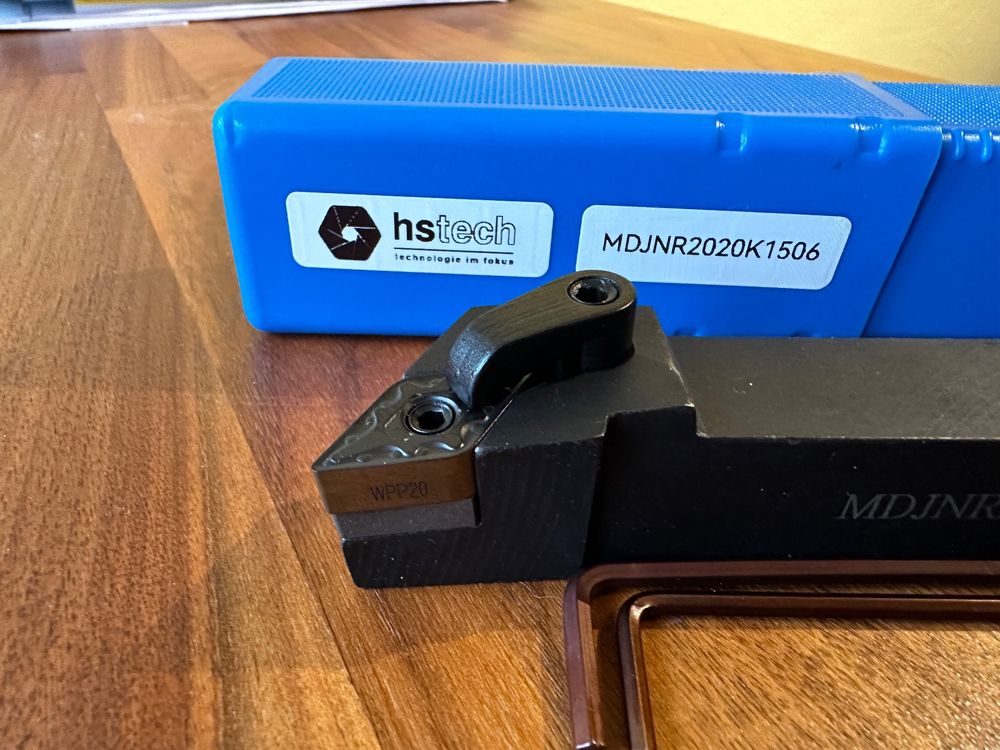 Drehhalter MDJNR2020K1506 inkl. 16x DNMG150608-NM4 WPP20 (Neu und originalverpackt) in ...