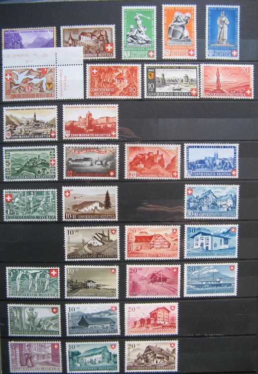 PP 1938 - 1957 einwandfrei postfrisch ** (Neu (gemäss Beschreibung)) in Frauenfeld für CHF 9.5 ...